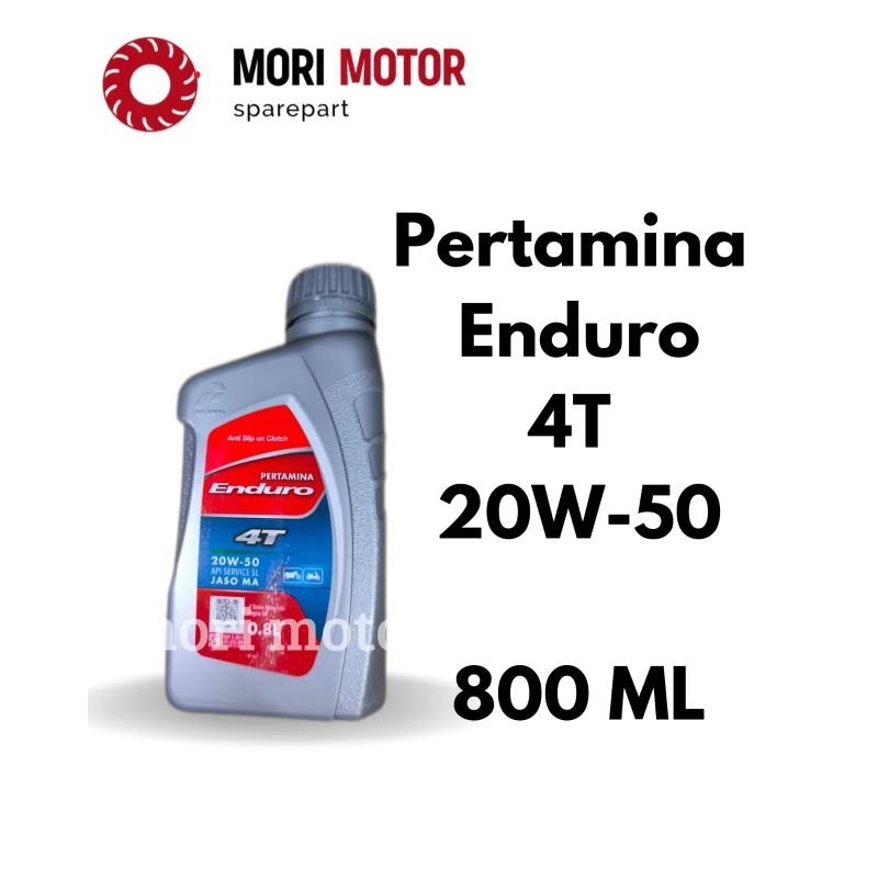 Jual Oli Pertamina Enduro Racing 4T 20W-50 800ml | Shopee Indonesia