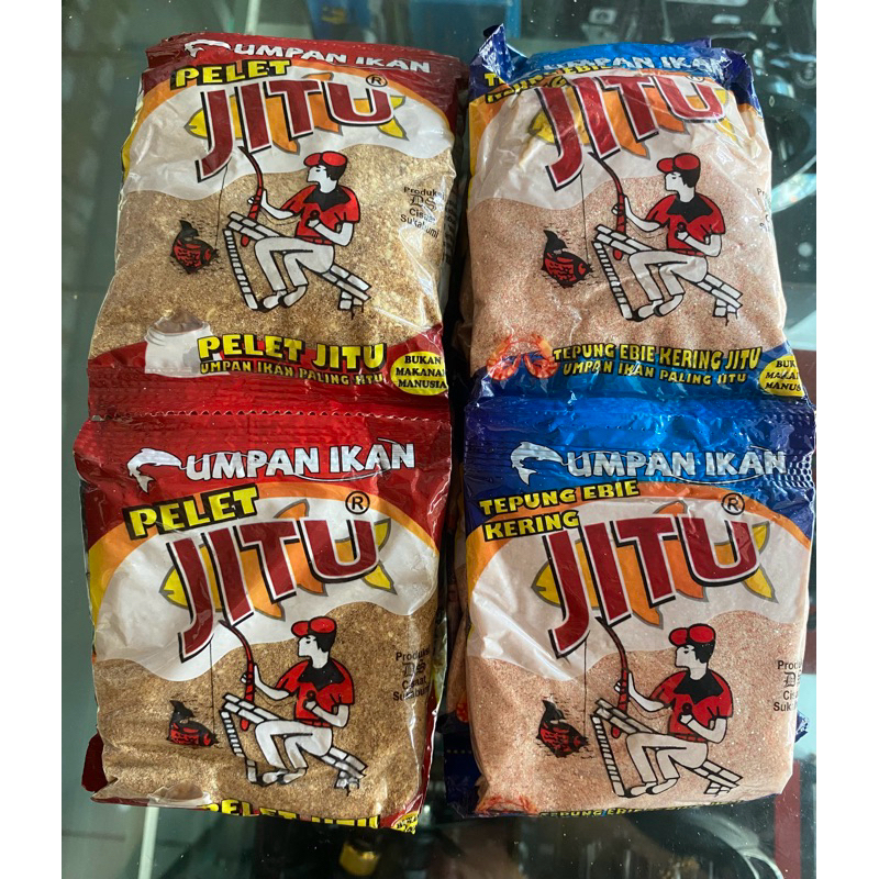 Jual Umpan Ikan Pelet JITU dan Tepung Ebi Kering JITU | Shopee Indonesia