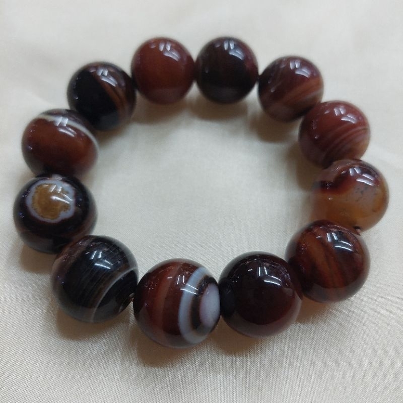 Jual NATURAL BATU AKIK YAMAN 20MM | Shopee Indonesia