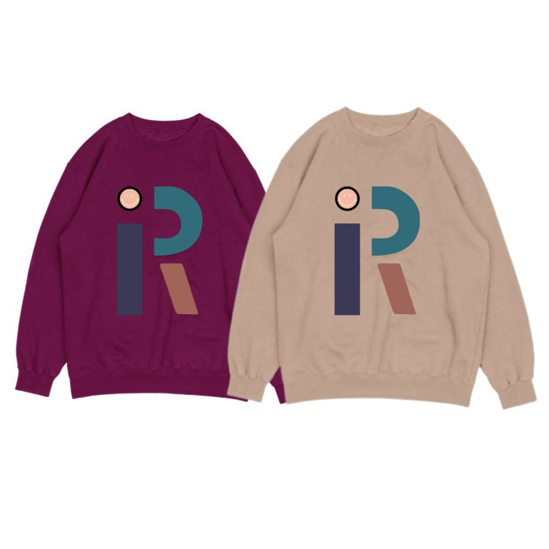 Jual Baju Sweater Gambar HURUF R/ R SMILE/R / SWEATER WANITA/PRIA ...