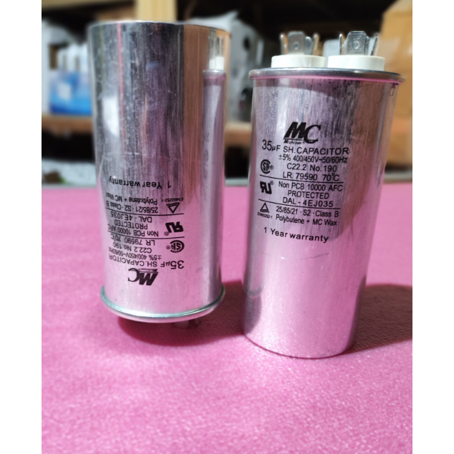 Jual Capasitor / Kapasitor MC Ori 35uF / 450V | Shopee Indonesia
