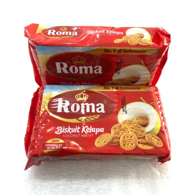 Jual [MAYORA] Roma Biskuit Kelapa 300 Gram (1 Dus isi 28 Pcs) | Shopee ...
