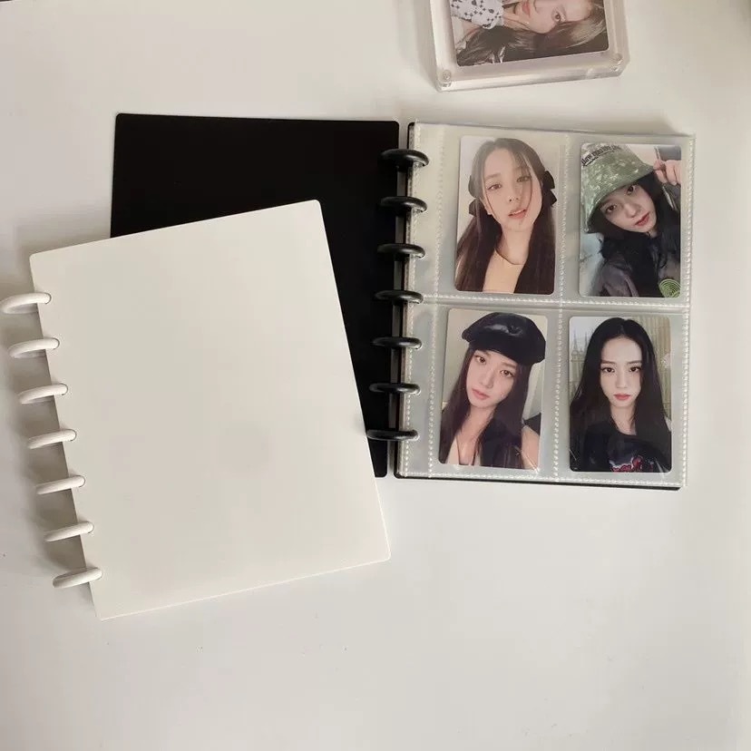 Jual 80 Pockets A5 7 Ring Photocard Binder File Kpop Stationery Four ...