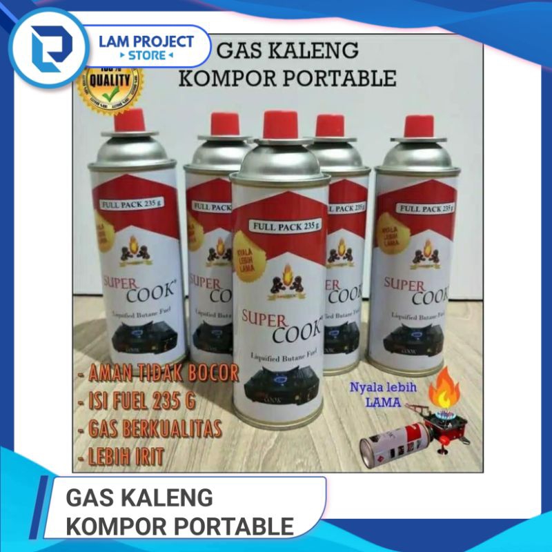 Jual Gas kaleng kompor portable/gas kaleng | Shopee Indonesia