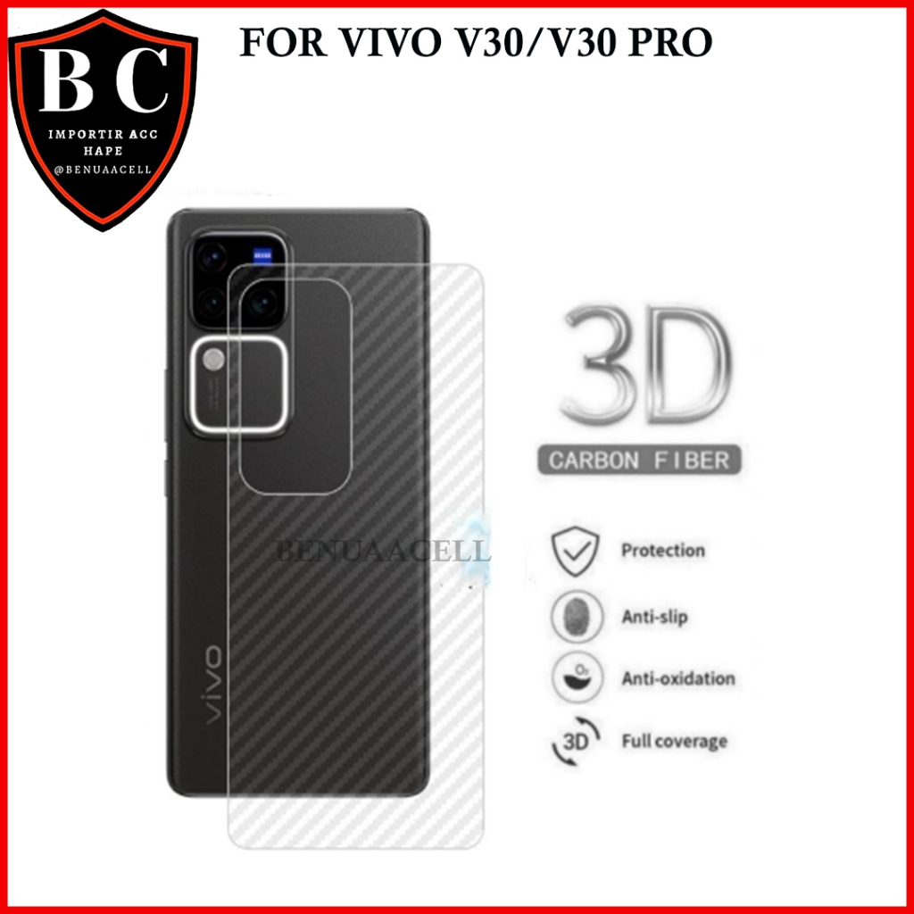 Jual SKIN CARBON VIVO V27E - ANTI GORES BELAKANG VIVO V50 V50 LITE V40 V40 LITE V30 V30 PRO V29 ...