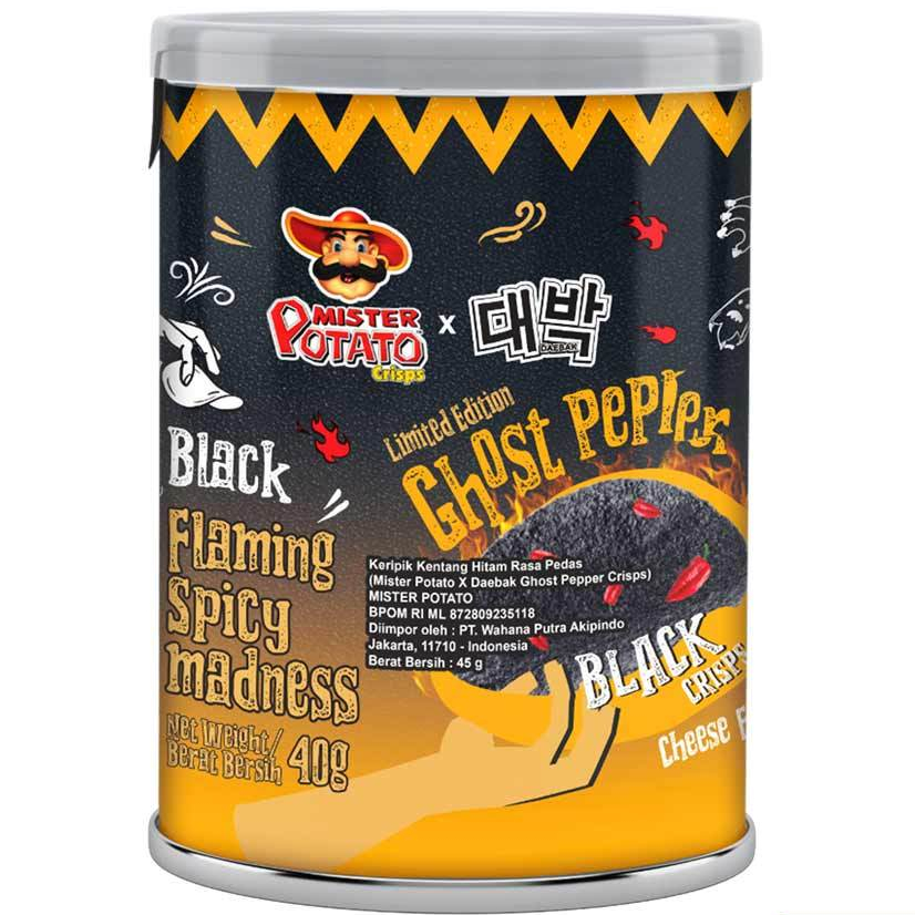 Jual MISTER POTATO Snack Crisps Ghost Pepper Cheese 40gr | Shopee Indonesia