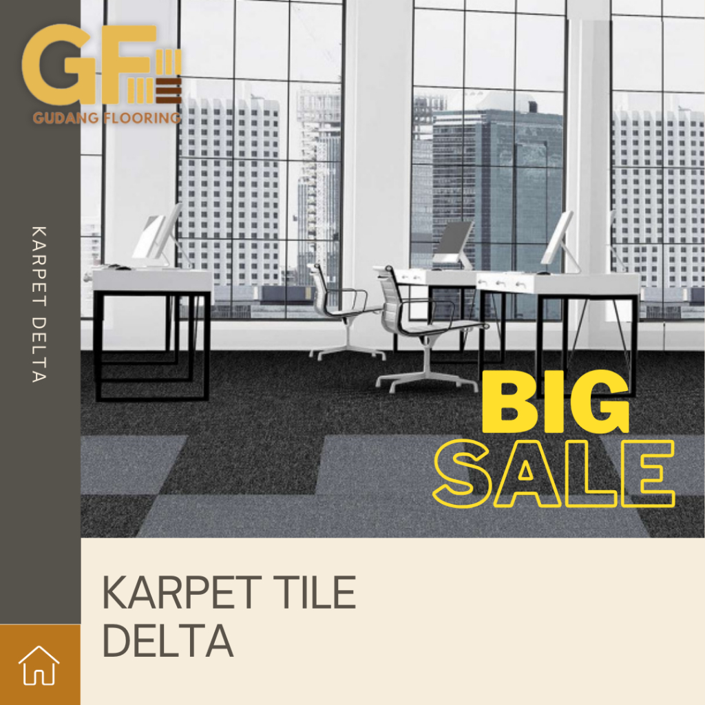 Jual Karpet Tile 50x50 cm DELTA /Karpet Lantai Office Hotel Berkualitas ...