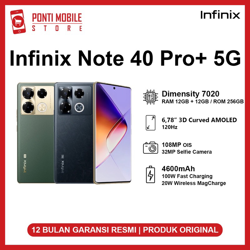 Jual Infinix Note 40 Pro Plus 5G | Shopee Indonesia