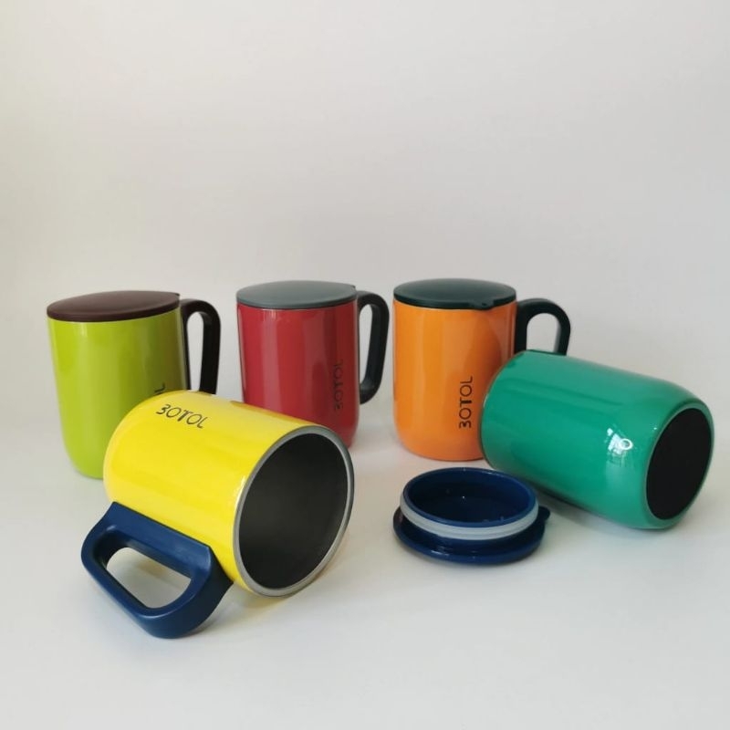 Jual BUTTERFLY - COD MURAH 1 PCS MUG POLO POLOS STAINLESS - MUG CANGKIR ...