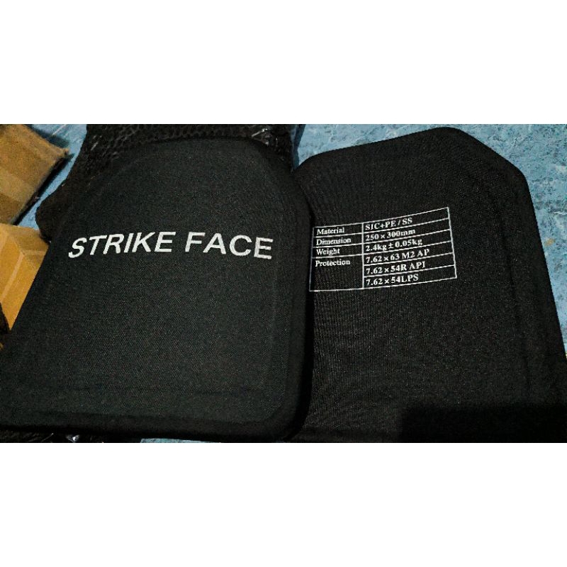 Jual plat kevlar strike face terbaru plate balistik untuk rompi satgas ...