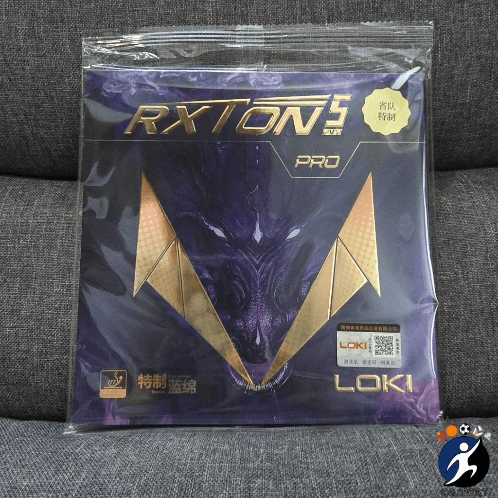Jual Karet Pingpong Loki Rxton 5 Pro Blue Sponge | Shopee Indonesia