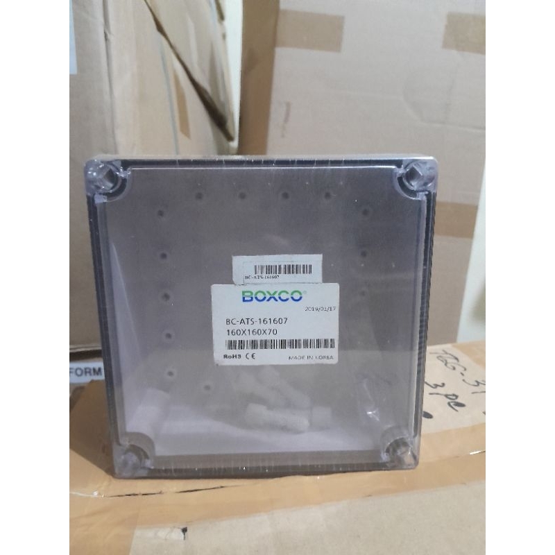 Jual Junction Box transparan / Panel Box Transparan Boxco BC-ATS-161607 ...