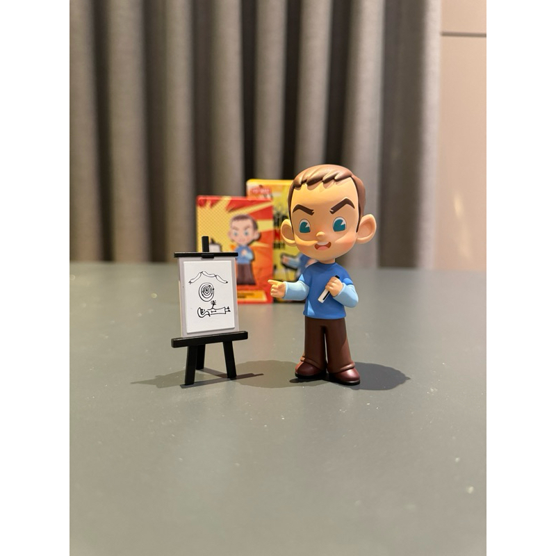 Jual Popmart The Big Bang Theory Sheldon-Pictionary Figure Cow Play Cow ...