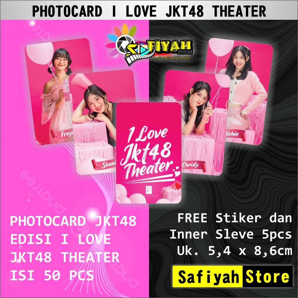Jual PHOTOCARD JKT48 unofficial I Love JKT Theater | Limited Edition | Shopee Indonesia