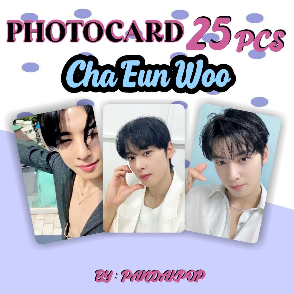 Jual PHOTOCARD CHA EUN WOO premium korea drama aktor laminasi 2sisi ...