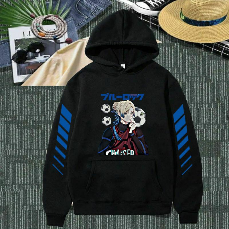Jual Hoodie Jumper Jaket Michael Kaiser Blue Lock Anime Manga Jepang V2 ...