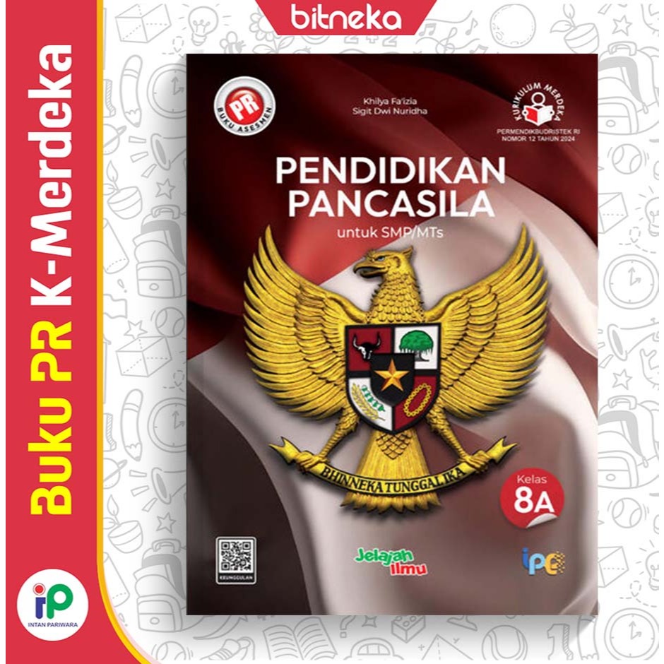 Jual Buku PR Interaktif Pendidikan Pancasila 8A SMP/MTs Kelas 8 Semester 1 (REVISI) - Kurikulum ...