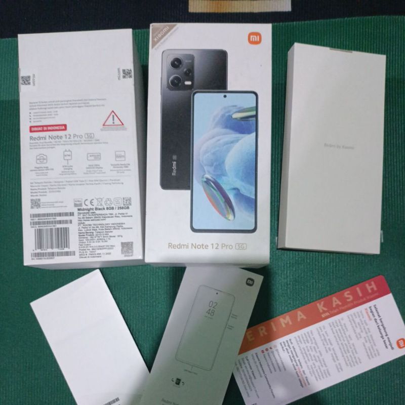 Jual DUS BOX KOTAK REDMI NOTE 12 PRO 5G ASLI COPOTAN ORIGINAL | Shopee ...