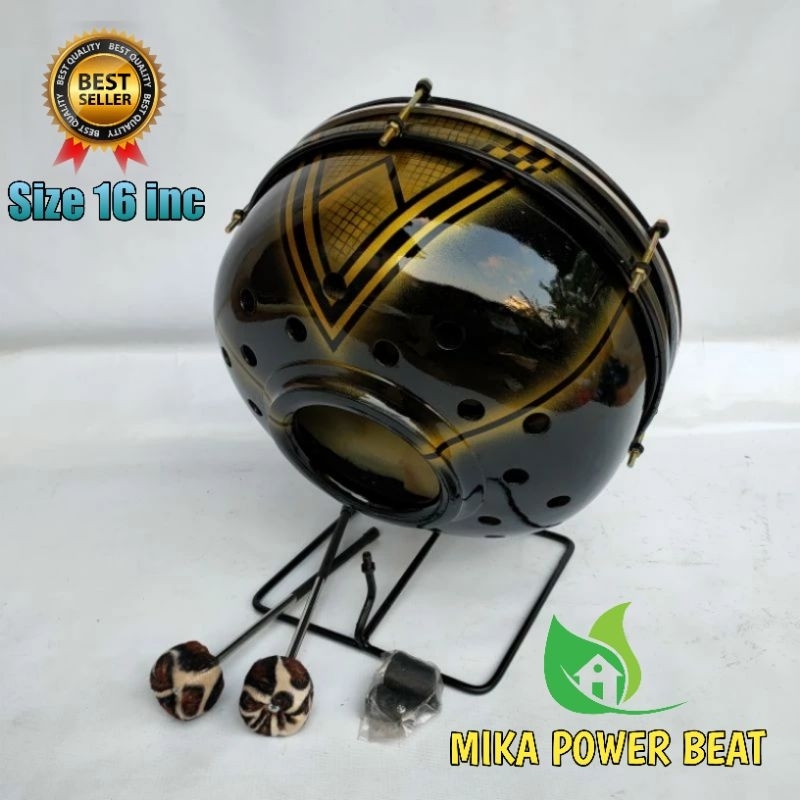 Jual Bass duduk Hadroh Hadrah banjari 16 inch mika power beat | Shopee ...