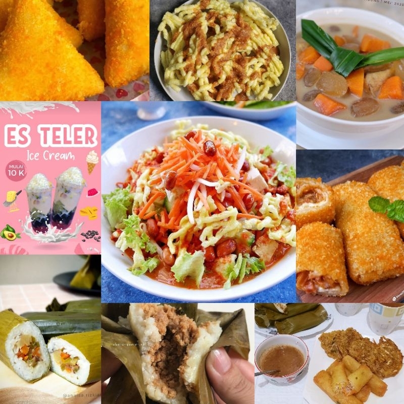 Jual aneka jajanan tradisional/kue basah/kue daerah/ risol / lontong ...
