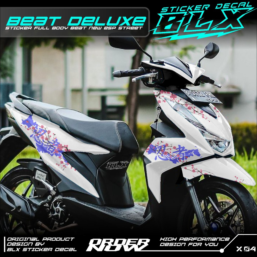 Jual Decal Sticker Full Body Beat Deluxe Skotlet Variasi Beat New 2020 ...