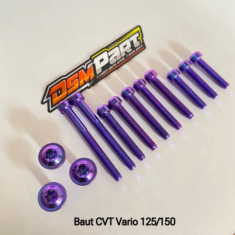 Jual Baut CVT set Air duct VARIO125/150 PCX150 CBU Titanium Original ...