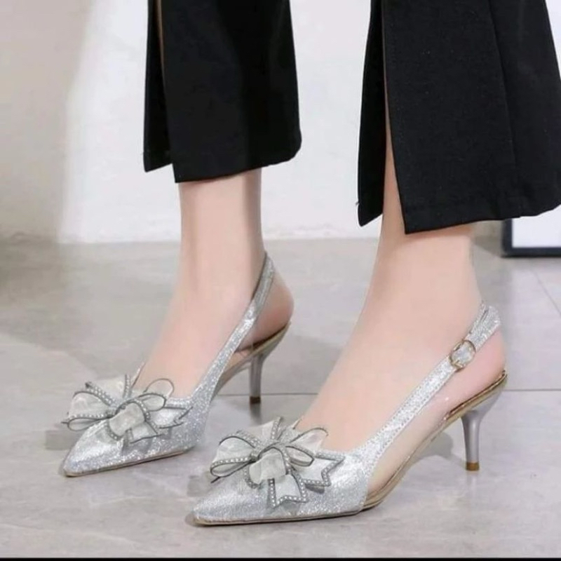 Jual sepatu heels pita zr | Shopee Indonesia