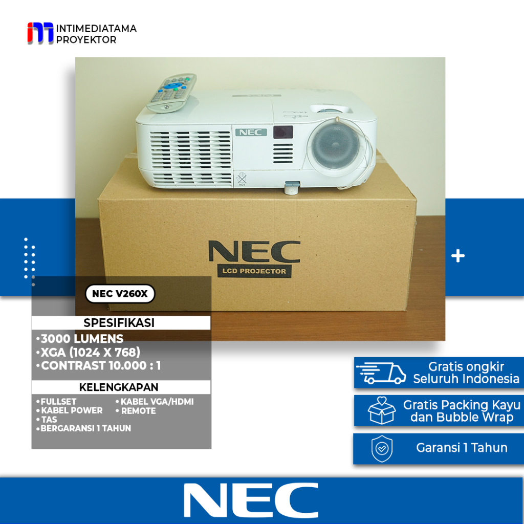 Jual Proyektor NEC V260 | Shopee Indonesia