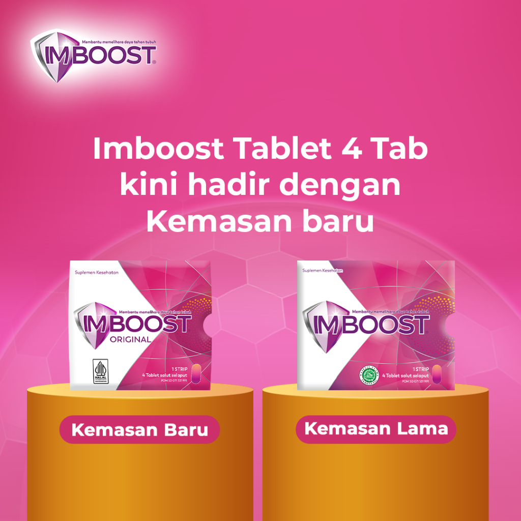 Jual GIFT - Imboost Suplemen Daya Tahan Tubuh Peningkat Imun 1 Strip ...