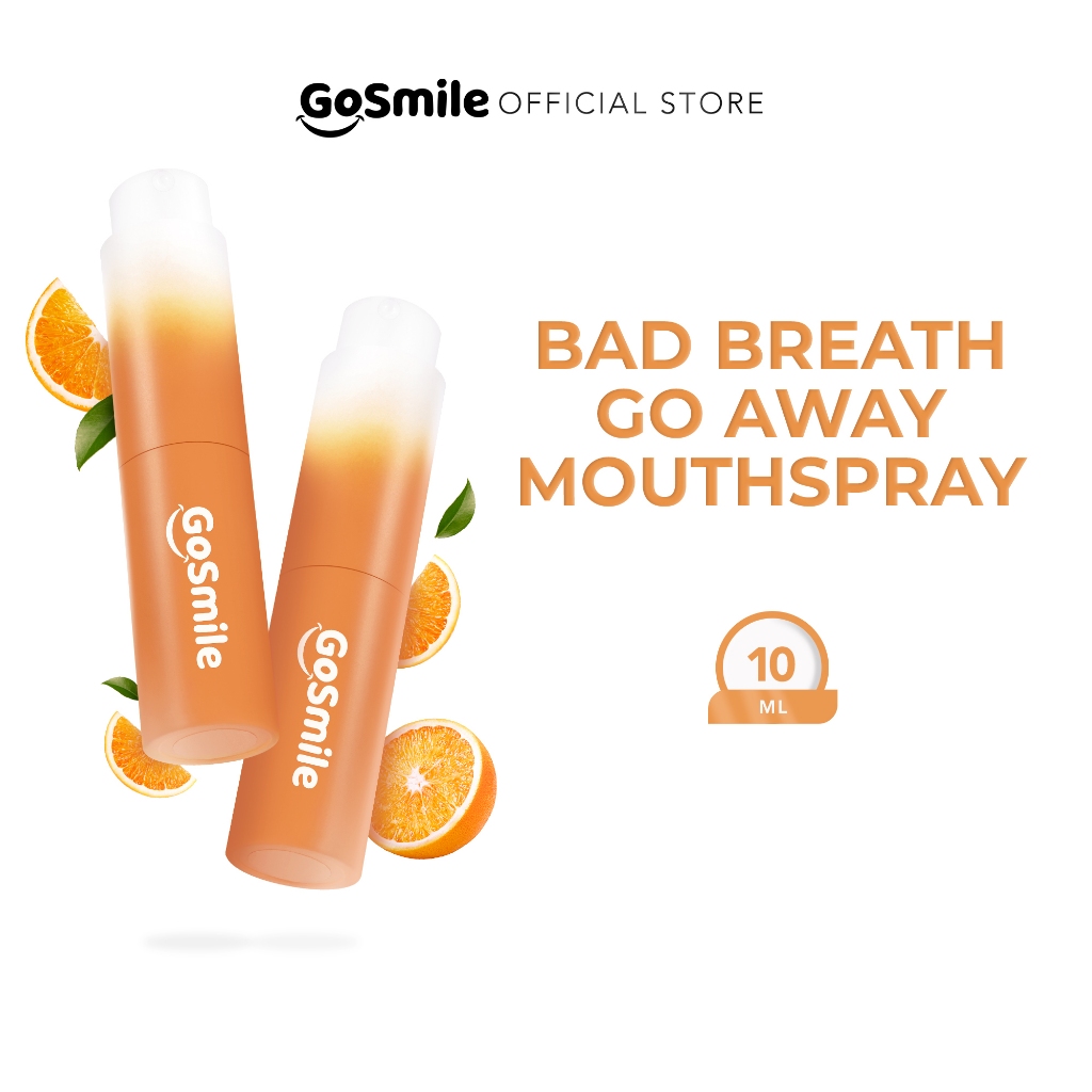 Jual Go Smile Bad Breath Go Away Mouthspray Citrus - Mouth Spray Mulut ...