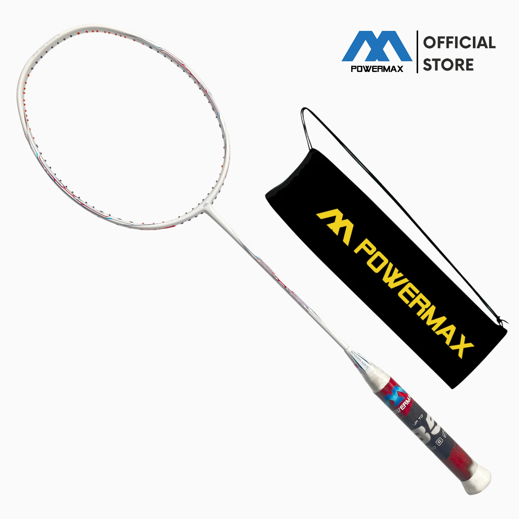 Jual POWERMAX Raket Badminton All England 4U 35 Lbs Gratis Tas Dan ...