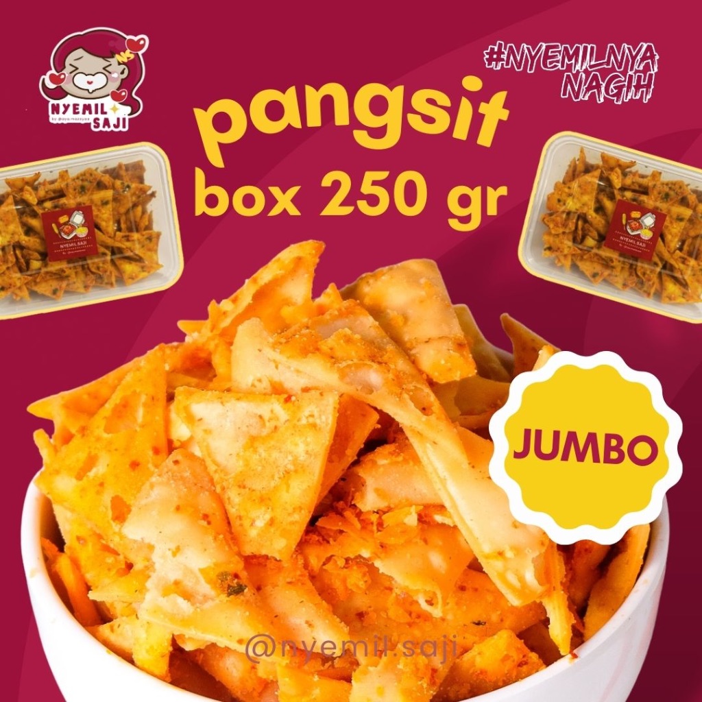 Jual CEMILAN BOX BASRENG KERUPUK SEBLAK MAKARONI SPIRAL GELUNG MIE ...