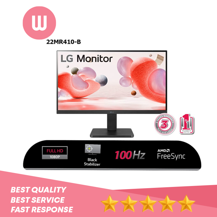 Jual LG Monitor 22MR410-B 21.45'' Full HD Display with AMD FreeSync™ | Shopee Indonesia