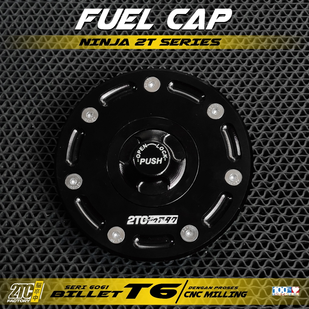 Jual TUTUP TANKI FUEL CAP NINJA 2TAK SERIES NINJA R RR SS ORIGINAL ...