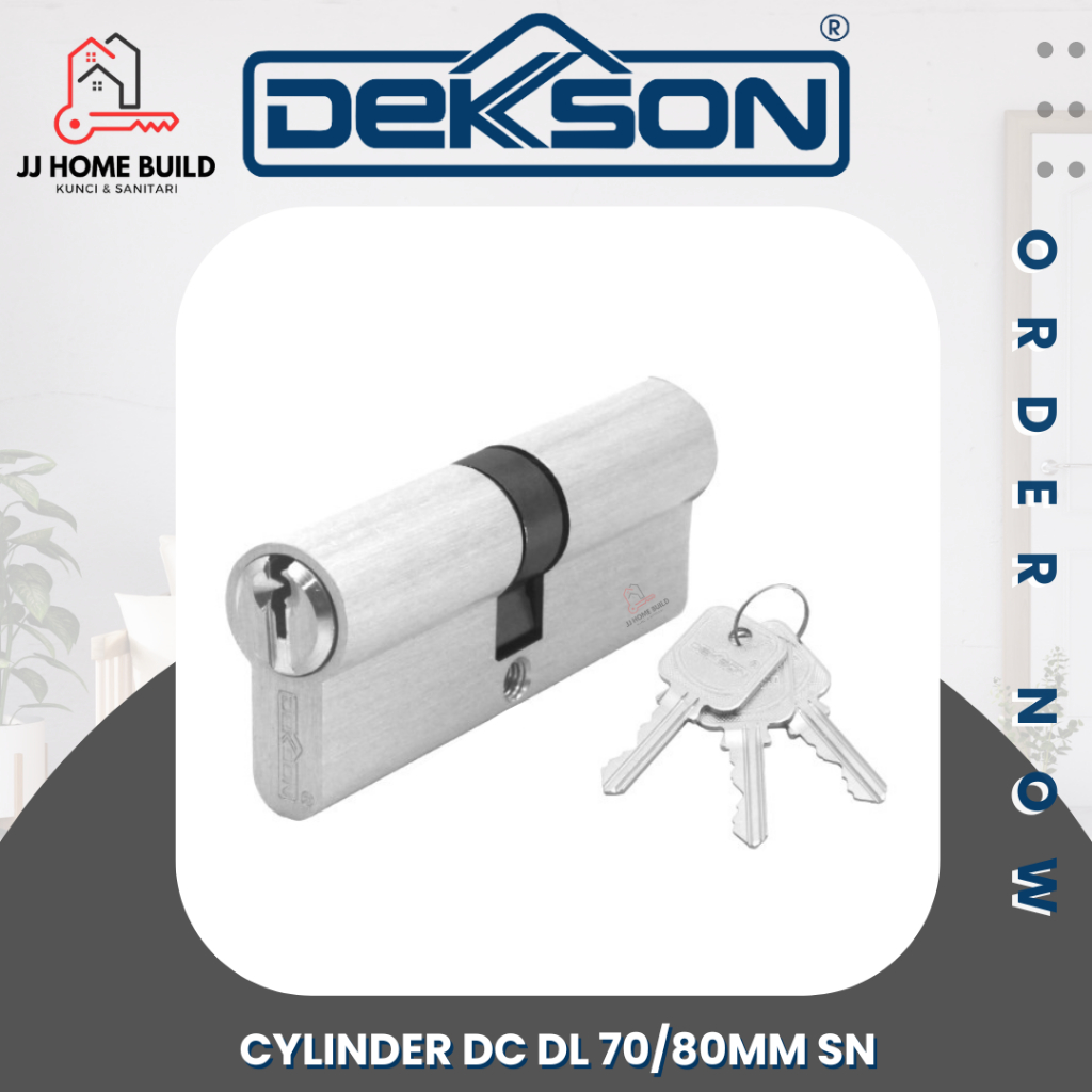 Jual Cylinder Kunci Dekkson 80MM 70MM /Double Cylinder Dekson CYL DC DL 80MM 70MM SN | Shopee ...