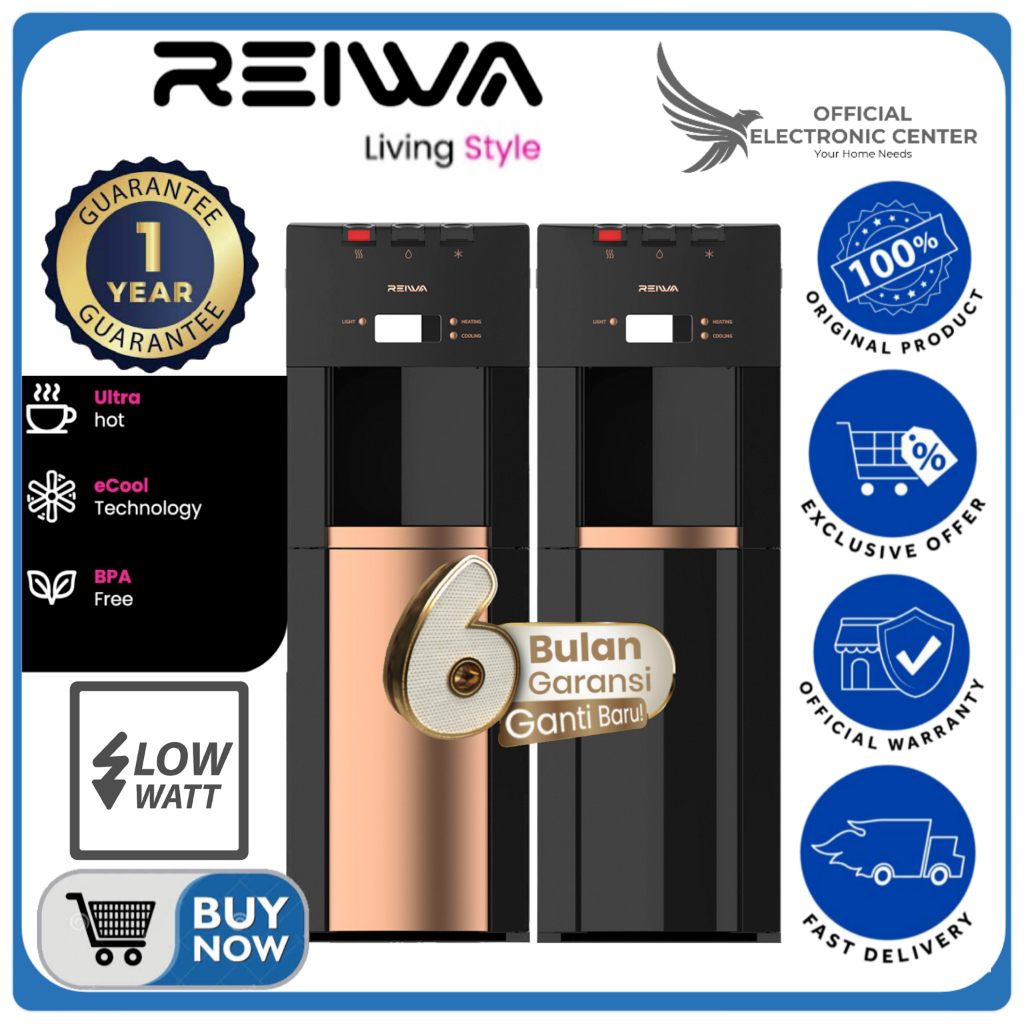 Jual DISPENSER REIWA DB 2301MBM 2301 MBK DB2301 GALON BAWAH REIWA ...