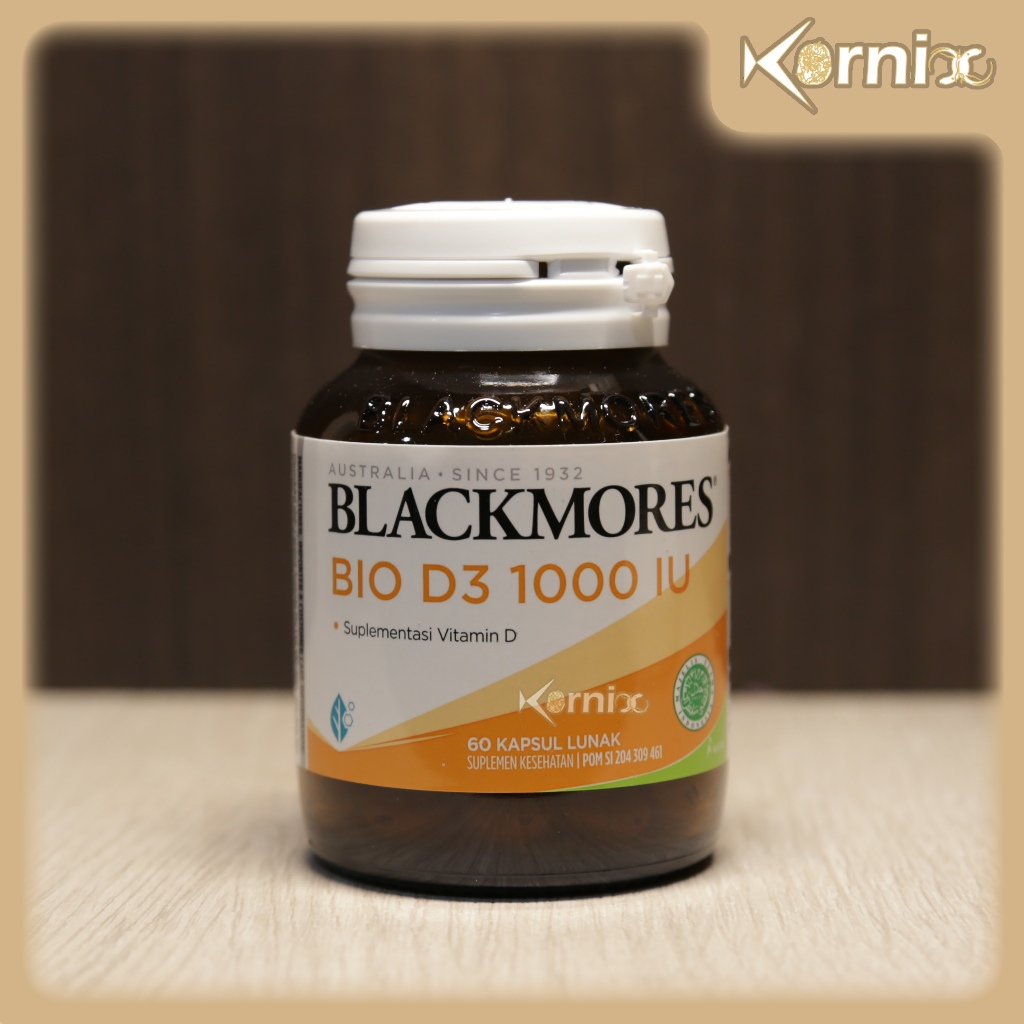 Jual Blackmores Vitamin D3 / Bio D3 1000 IU [ 30 60 Kapsul ] — Suplemen ...