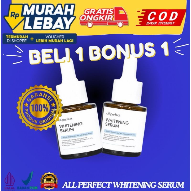 Jual [ COD FREE ONGKIR ] All Perfect Whitening Serum | Serum Untuk ...