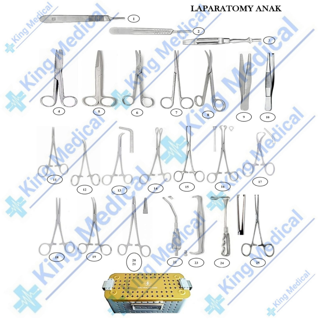 Jual Laparatomy Anak Set Laparotomi Premium Quality | Shopee Indonesia