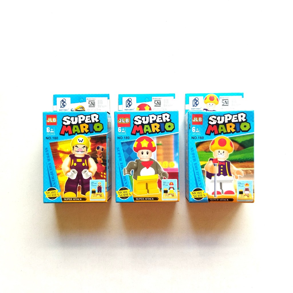Jual ANNYEONG HASEYO GIFT SHOP | Lego Bricks Super Mario Mini Figure ...