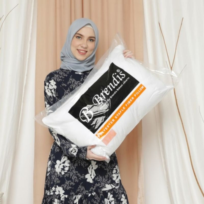 Jual BRENDIS Bantal Guling Isi Silikon Super Empuk dan Lebih Banyak isi Silikonnya Jamin Tidak ...
