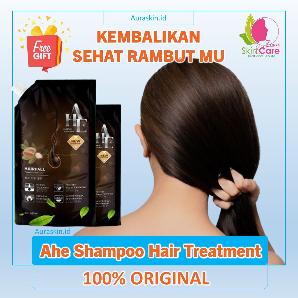 Jual AHE Hair Fall Treatment Shampoo Anti Rambut Rontok Berminyak Dan ...
