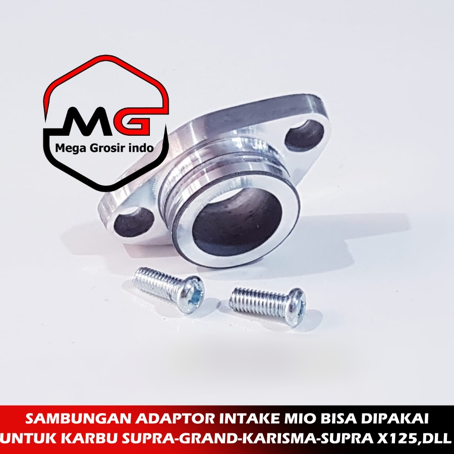 Jual ADAPTOR SAMBUNGAN INTAKE MANIPUL UNTUK MOTOR MIO BISA PAKAI KARBURATOR SUPRA X 125 GRAND ...