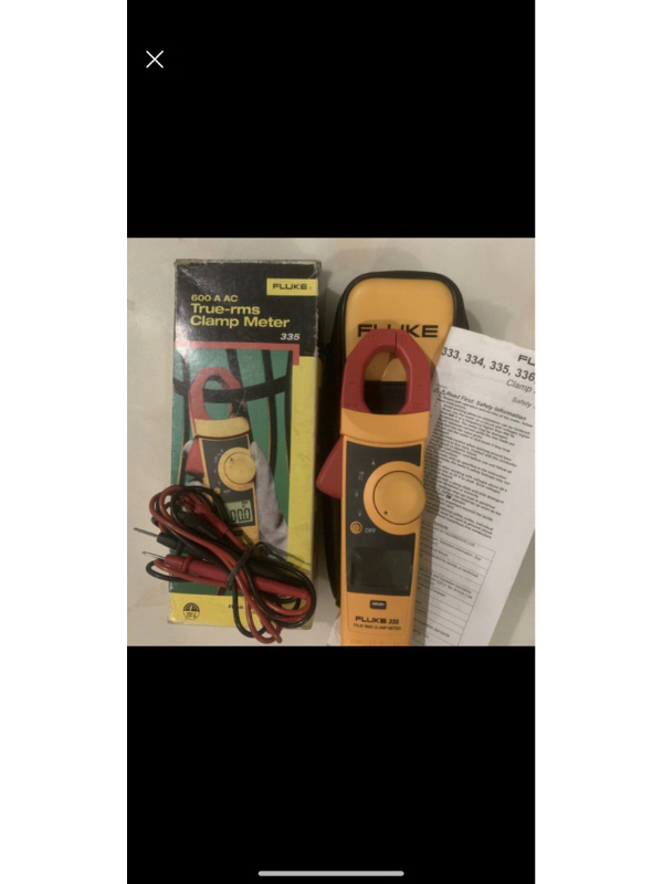 Jual Fluke 335a trmh 600 amp curent clamp meter | Shopee Indonesia