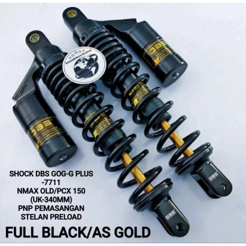 Jual SHOCK DBS GPLUS-7711 NMAX OLD - PCX 150 UK-340MM SKOK BELAKANG ...