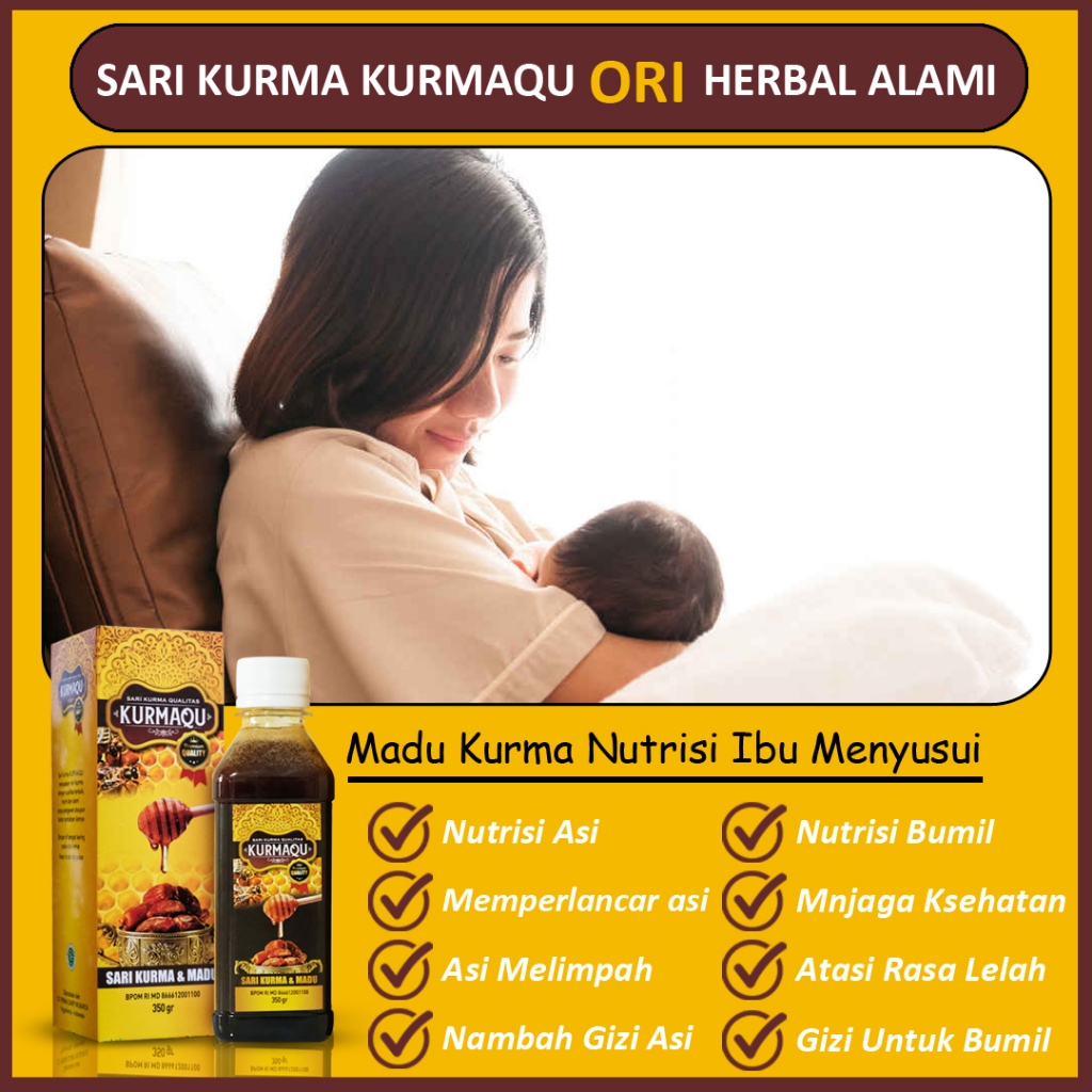 Jual Sari Kurma KurmaQu Madu Multivitamin Untuk Ibu Hamil Dan Ibu ...