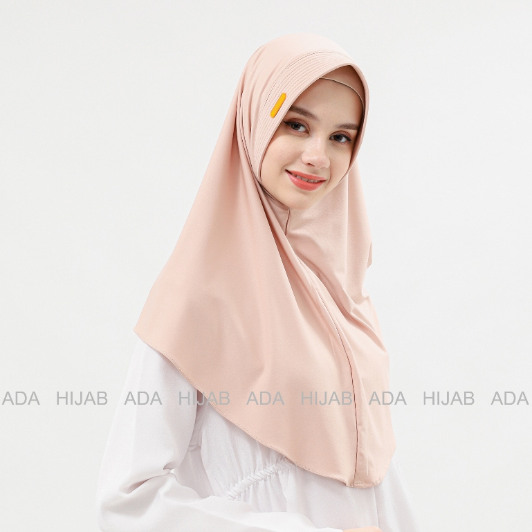 Jual JILBAB BERGO HAMIDAH JERSEY TEBAL SIZE M PREMIUM LABEL BESI AKRILIK MENUTUP DADA BY ADA ...