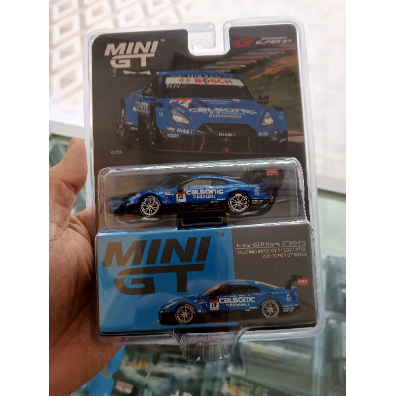 Jual Mini GT Nissan GT R Nismo GT500 Calsonic Impul GTR (Blister ...