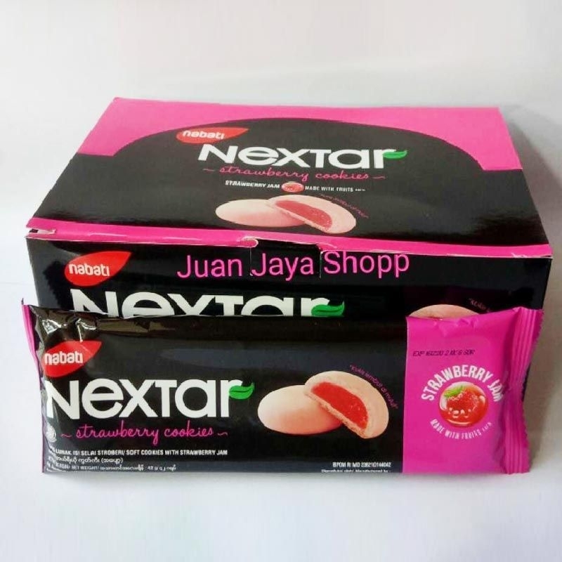 Jual NEXTAR STRAWBERRY JAM, NEXTAR KOREAN GOGUMA COOKIES 1 PAK ISI 10 ...