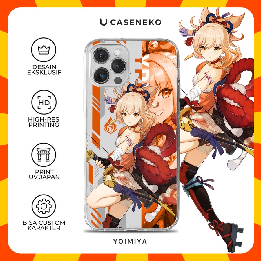 Jual Custom Case Yoimiya Genshin Impact Casing Semua Tipe HP 1 | Shopee ...